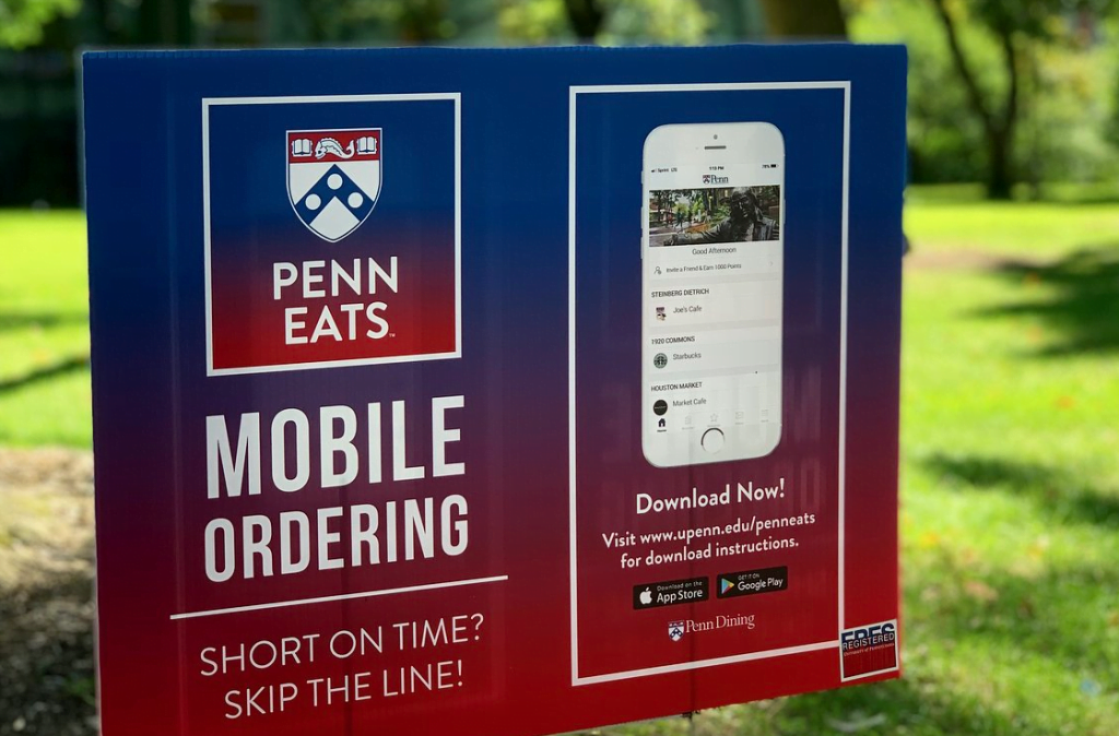 Penn dining offers mobile ordering from Transact - CampusIDNews